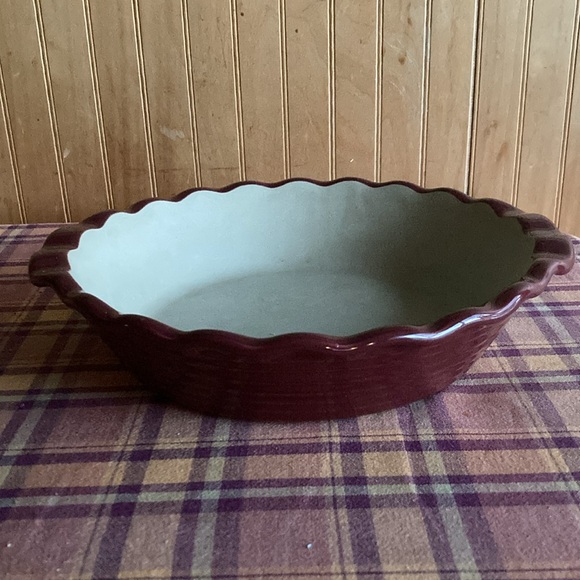 The Pampered Chef | Kitchen | The Pampered Chef Red Deep Dish Stoneware ...